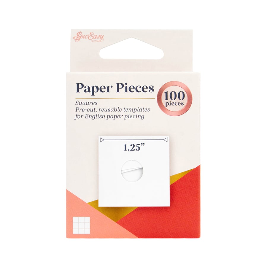 SEW EASY HANGSELL PAPER PIECING PRE CUT SQUARE » Birch Wholesale